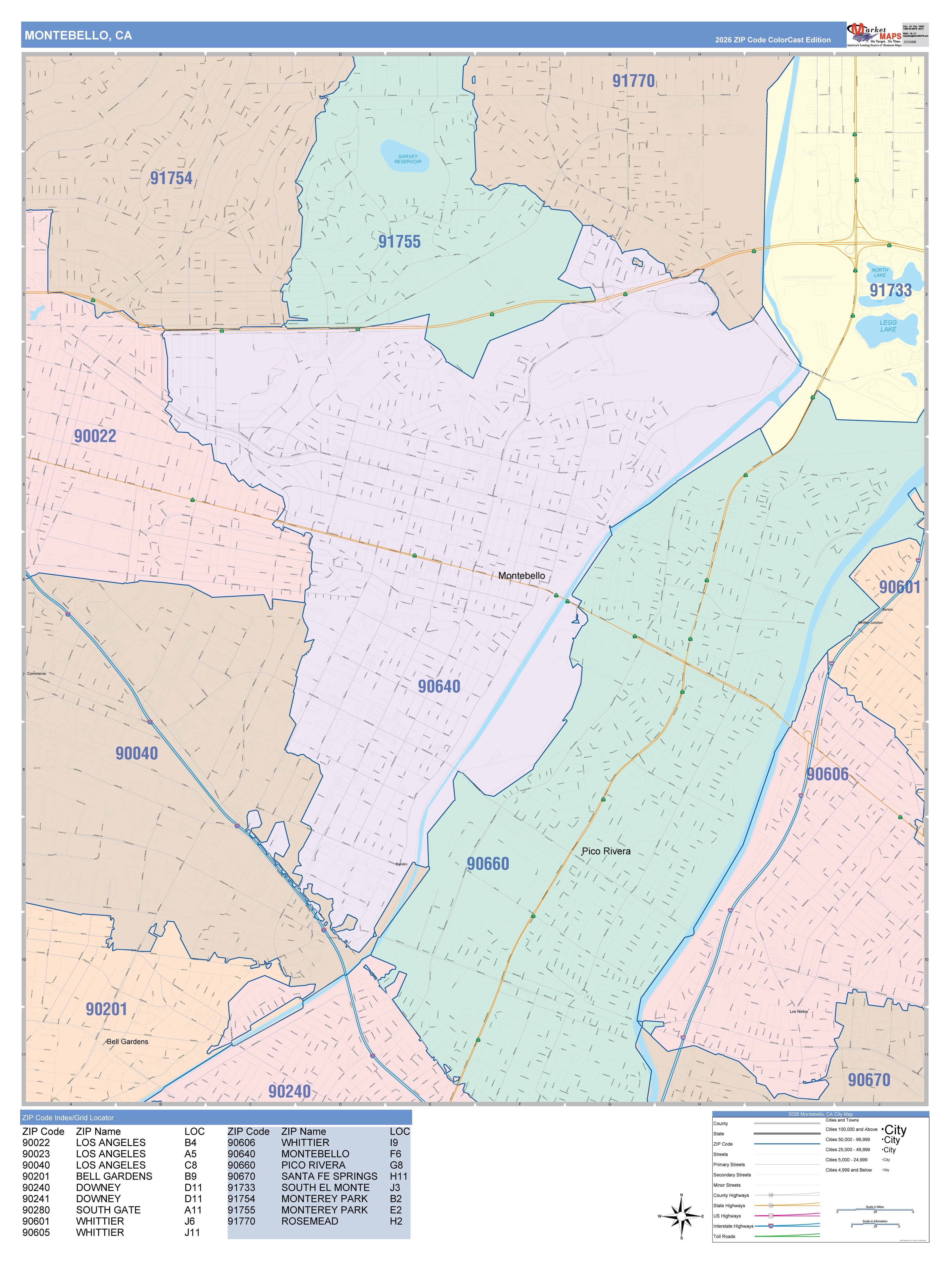 Montebello Ca Zip Code