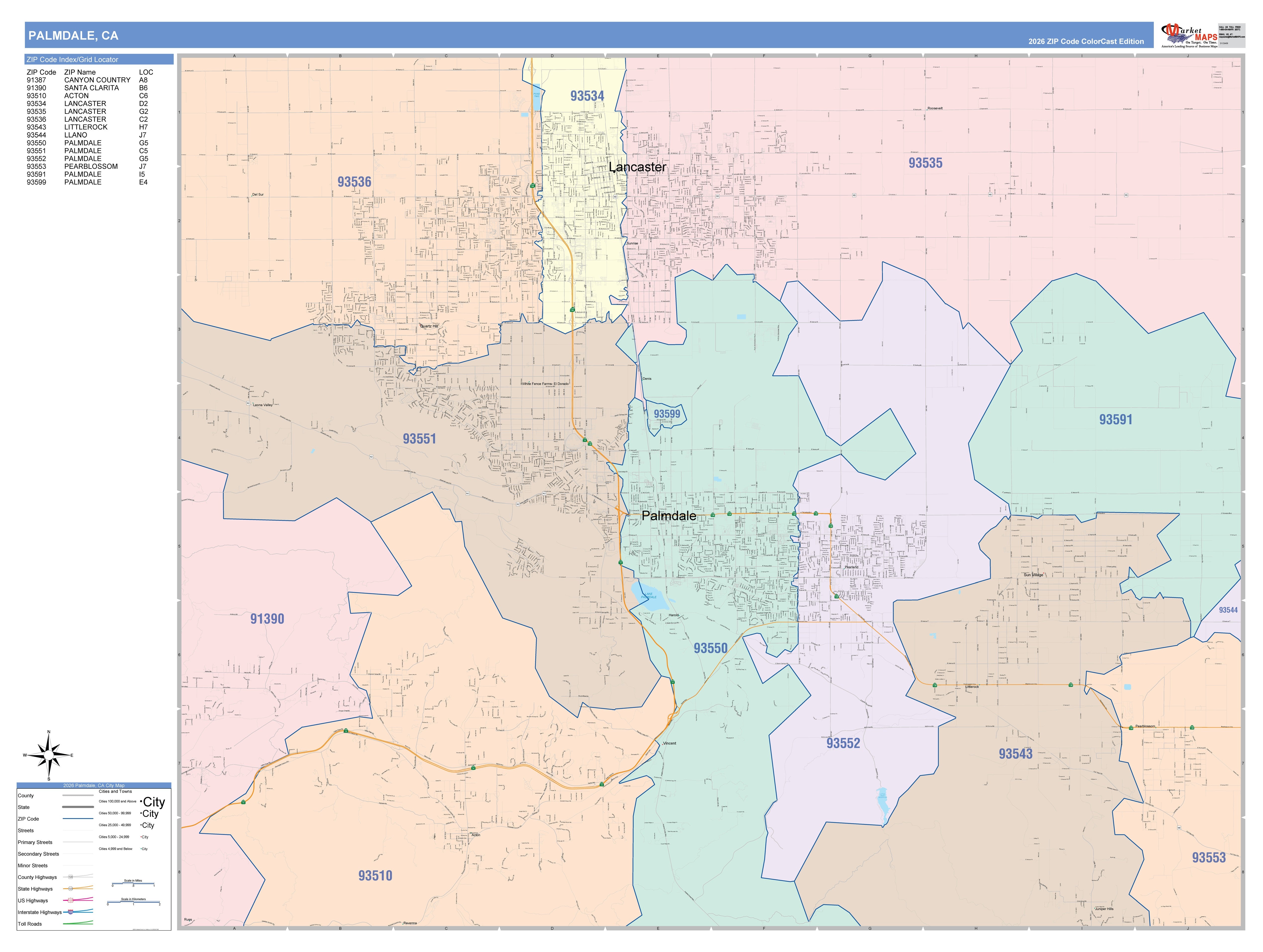 Zip Code Of Palmdale Ca
