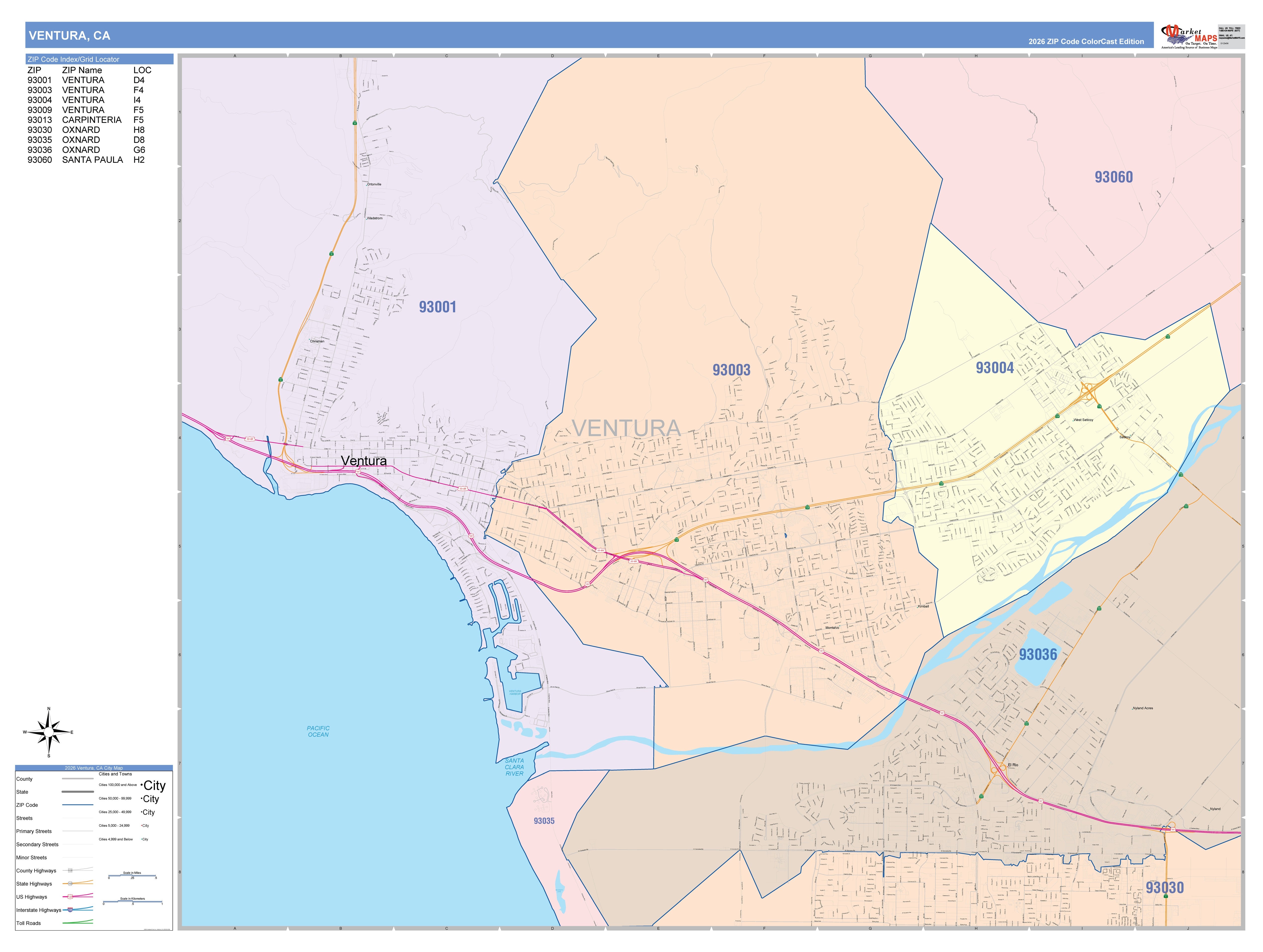 Zip Code For Ventura