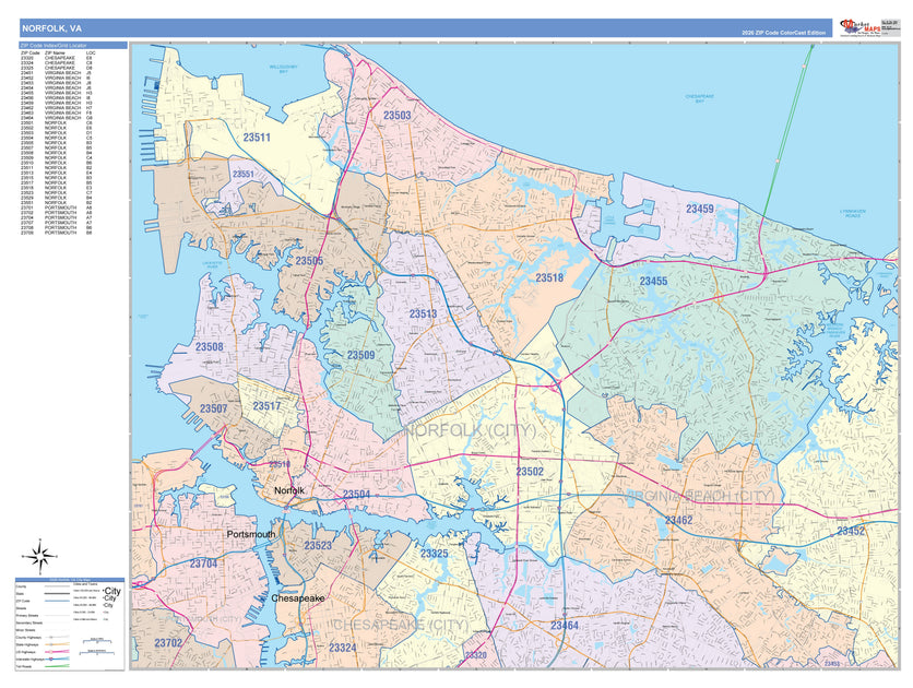Zip Codes In Norfolk
