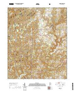 USGS US Topo 7.5-minute map for Addison AL 2021 – American Map Store