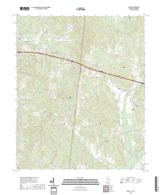 US Topo 7.5-minute map for Bexar ALMS – American Map Store