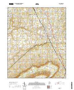 USGS US Topo 7.5-minute map for Boaz AL 2020 – American Map Store