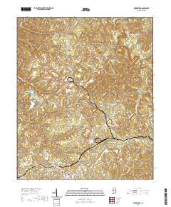USGS US Topo 7.5-minute map for Brookwood AL 2020 – American Map Store