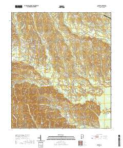 USGS US Topo 7.5-minute map for Butler AL 2020 – American Map Store