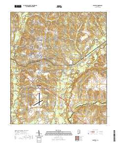 USGS US Topo 7.5-minute map for Daleville AL 2020 – American Map Store