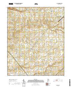 USGS US Topo 7.5-minute map for Douglas AL 2020 – American Map Store