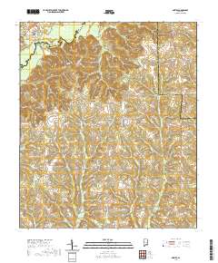 USGS US Topo 7.5-minute map for Dozier AL 2020 – American Map Store