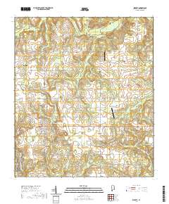 USGS US Topo 7.5-minute map for Elberta AL 2020 – American Map Store