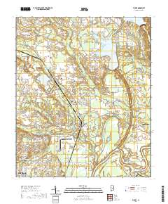 USGS US Topo 7.5-minute map for Elmore AL 2020 – American Map Store