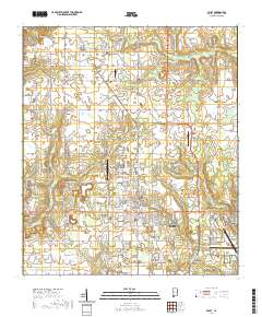 USGS US Topo 7.5-minute map for Foley AL 2020 – American Map Store