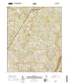 USGS US Topo 7.5-minute map for Ider AL 2020 – American Map Store