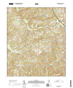 USGS US Topo 7.5-minute map for Jemison West AL 2020 – American Map Store