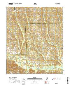 USGS US Topo 7.5-minute map for Marvyn AL 2020 – American Map Store