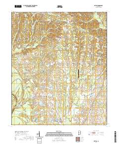USGS US Topo 7.5-minute map for Melton AL 2020 – American Map Store
