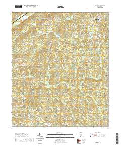 USGS US Topo 7.5-minute map for Milltown AL 2020 – American Map Store
