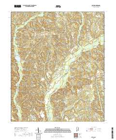 USGS US Topo 7.5-minute map for Milton AL 2020 – American Map Store