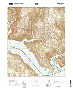 USGS US Topo 7.5-minute map for Rogersville AL 2020 – American Map Store