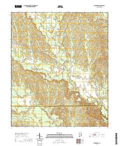 USGS US Topo 7.5-minute map for Rutherford AL 2020 – American Map Store