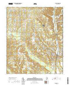 USGS US Topo 7.5-minute map for Tallassee AL 2020 – American Map Store