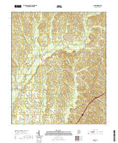 USGS US Topo 7.5-minute map for Union AL 2020 – American Map Store