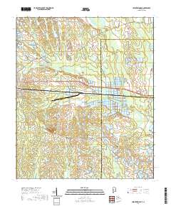 USGS US Topo 7.5-minute map for Uniontown East AL 2020 – American Map Store