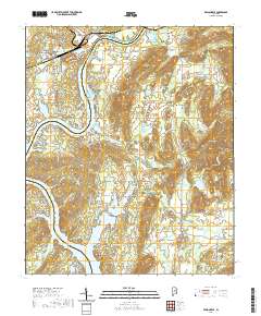 USGS US Topo 7.5-minute map for Wilsonville AL 2020 – American Map Store