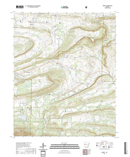 Arkansas USGS Topographic Maps – American Map Store