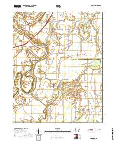 USGS US Topo 7.5-minute map for Augusta NE AR 2020 – American Map Store