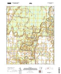 USGS US Topo 7.5-minute map for Georgetown AR 2020 – American Map Store