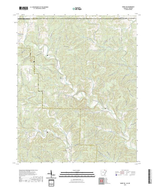 US Topo 7.5-minute map for Hardy NE ARMO – American Map Store