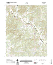 US Topo 7.5-minute map for Imboden AR – American Map Store