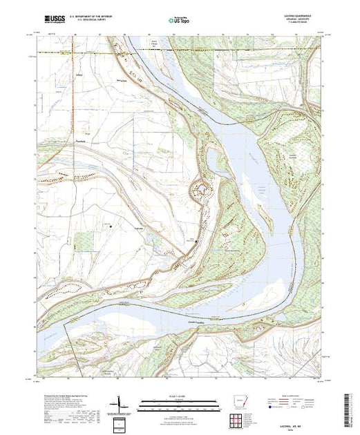 US Topo 7.5-minute map for Laconia ARMS – American Map Store