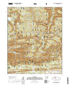 USGS US Topo 7.5-minute map for Magazine Mountain NE AR 2020 – American ...