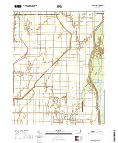 USGS US Topo 7.5-minute map for Manila North ARMO 2020 – American Map Store