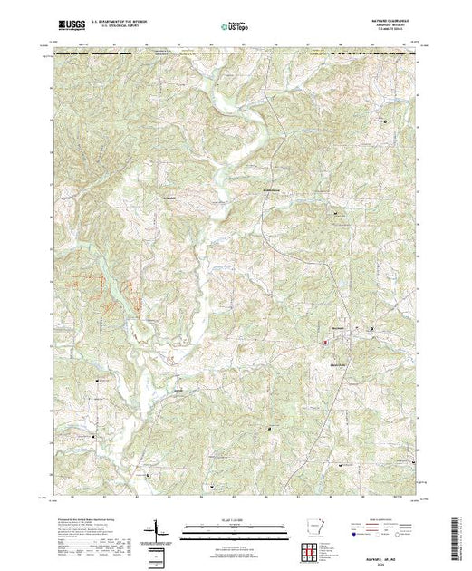 US Topo 7.5-minute map for Maynard ARMO – American Map Store