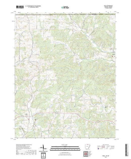 US Topo 7.5-minute map for Viola ARMO – American Map Store