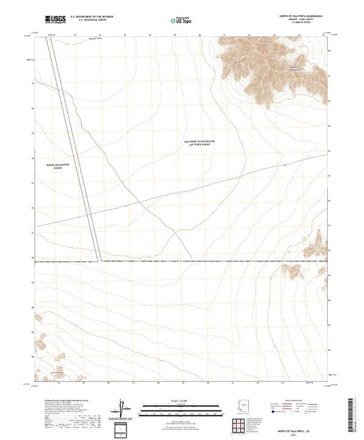 USGS US Topo 7.5-minute map for North of Isla Pinta AZ 2021 – American ...
