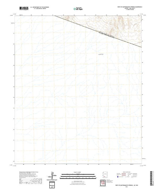 USGS US Topo 7.5-minute map for West of Quitobaquito Springs AZSON 202 ...