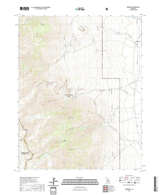California USGS Topographic Maps – American Map Store