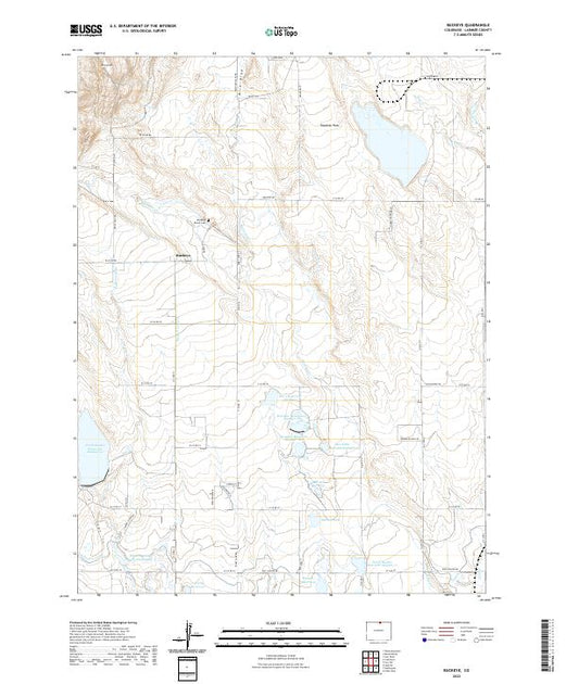 US Topo 7.5-minute map for Buckeye CO – American Map Store