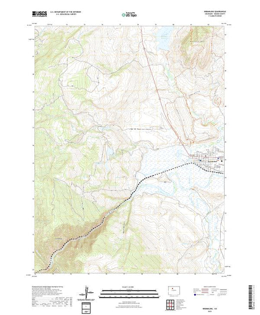 US Topo 7.5-minute map for Kremmling CO – American Map Store