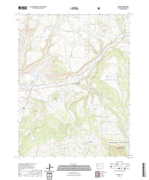 US Topo 7.5-minute map for Molina CO – American Map Store