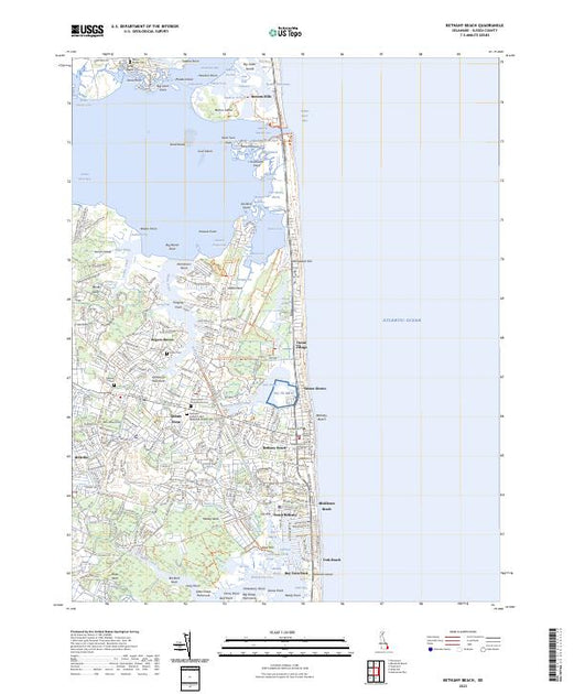 Delaware USGS Topographic Maps – American Map Store