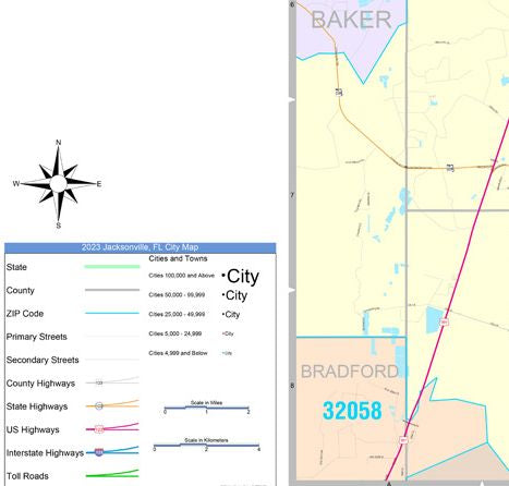 Jacksonville Beach Zip Code Map Zone Map