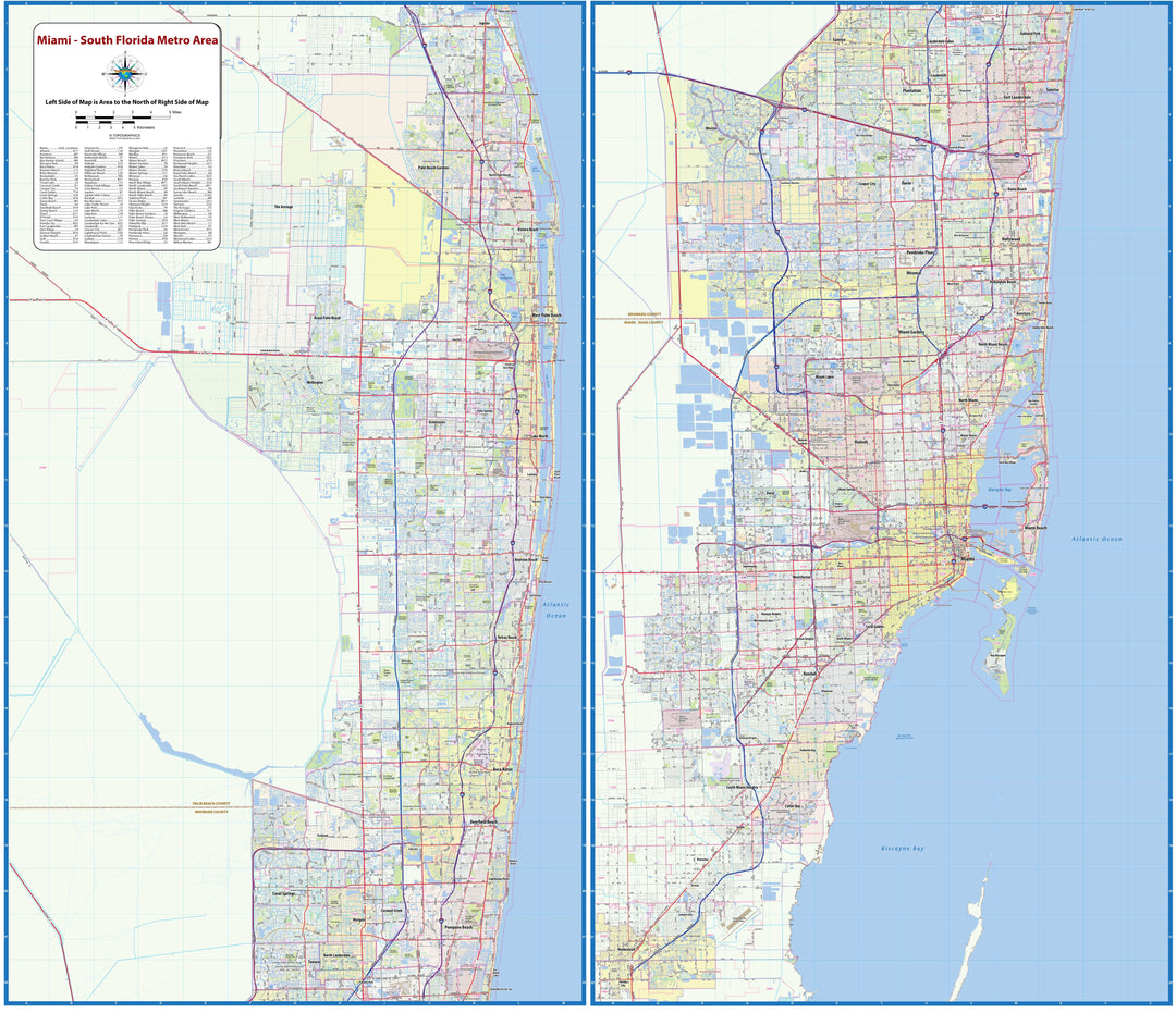 City Map Of South Florida