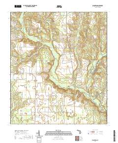 USGS US Topo 7.5-minute map for Allentown FL 2021 – American Map Store
