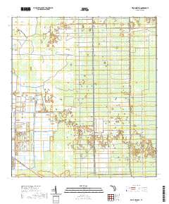USGS US Topo 7.5-minute map for Belle Meade SE FL 2021 – American Map Store