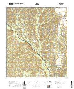USGS US Topo 7.5-minute map for Enon FLAL 2021 – American Map Store