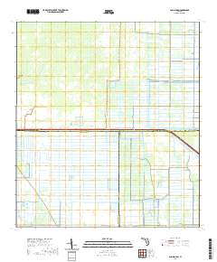 USGS US Topo 7.5-minute map for Gum Slough FL 2021 – American Map Store